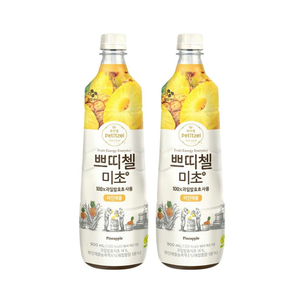 쁘띠첼 미초 파인애플 900ml x2개- 이랜드몰