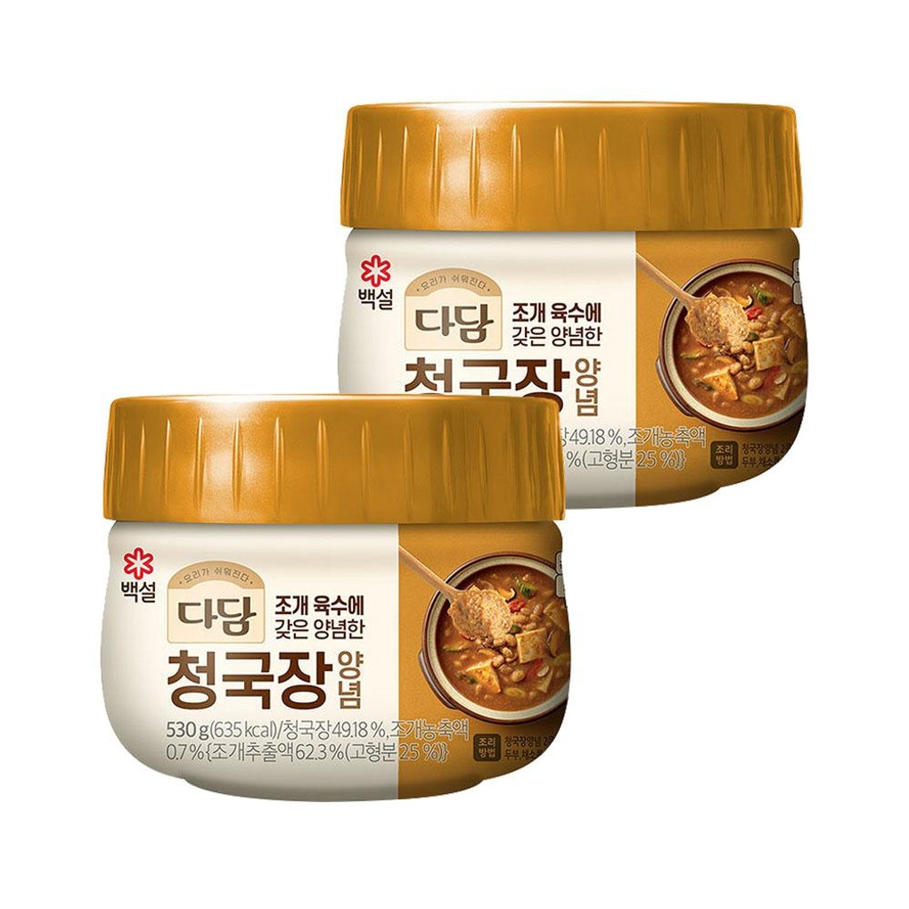 다담 청국장 양념 530g x2개- 이랜드몰