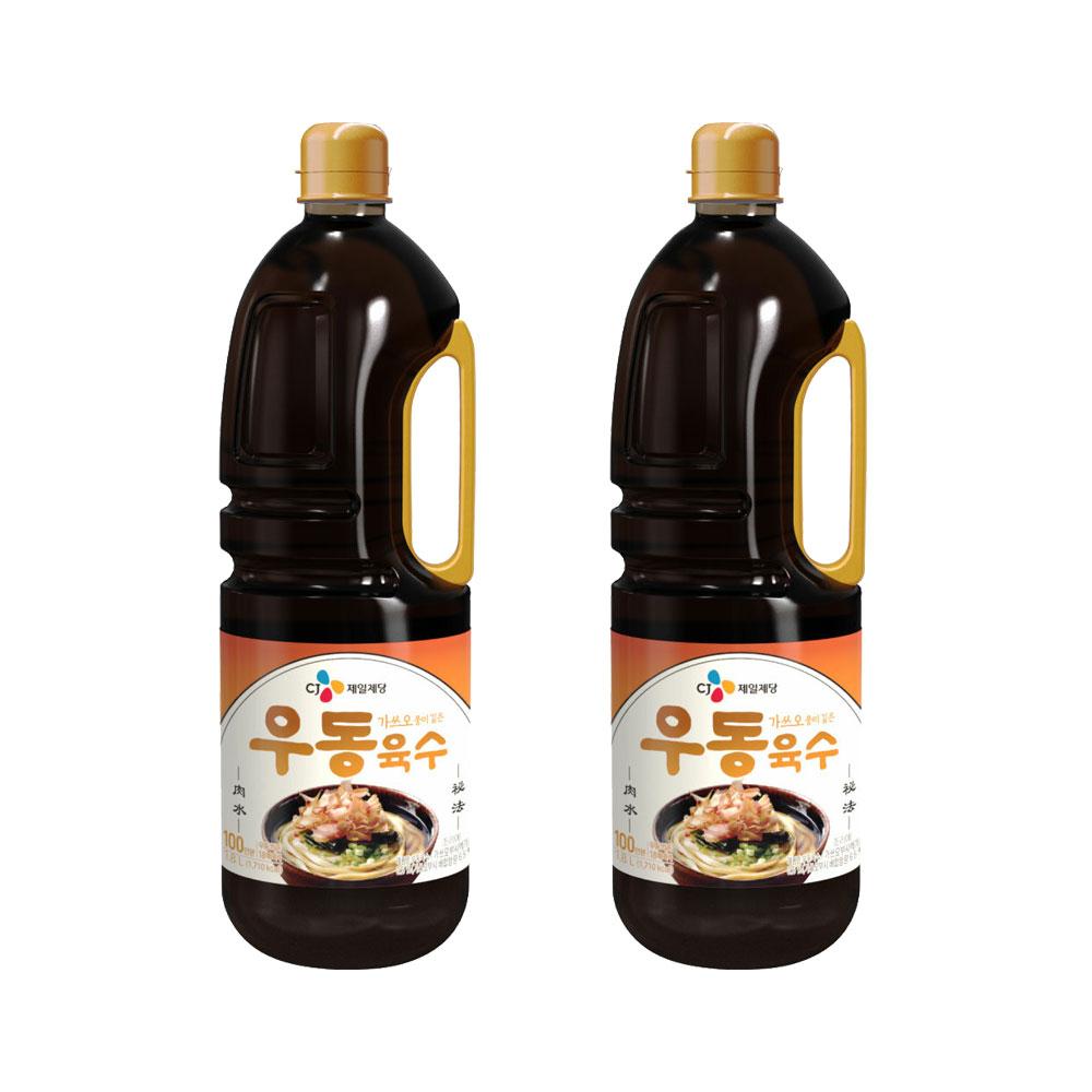CJ 우동육수 1.8L x2개- 이랜드몰