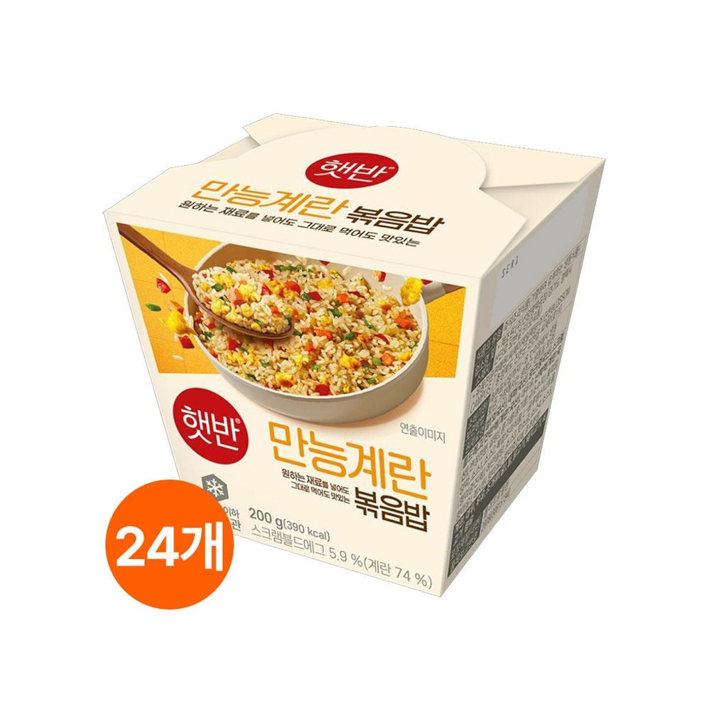 햇반 만능계란볶음밥 200g(컵) x24개- 이랜드몰