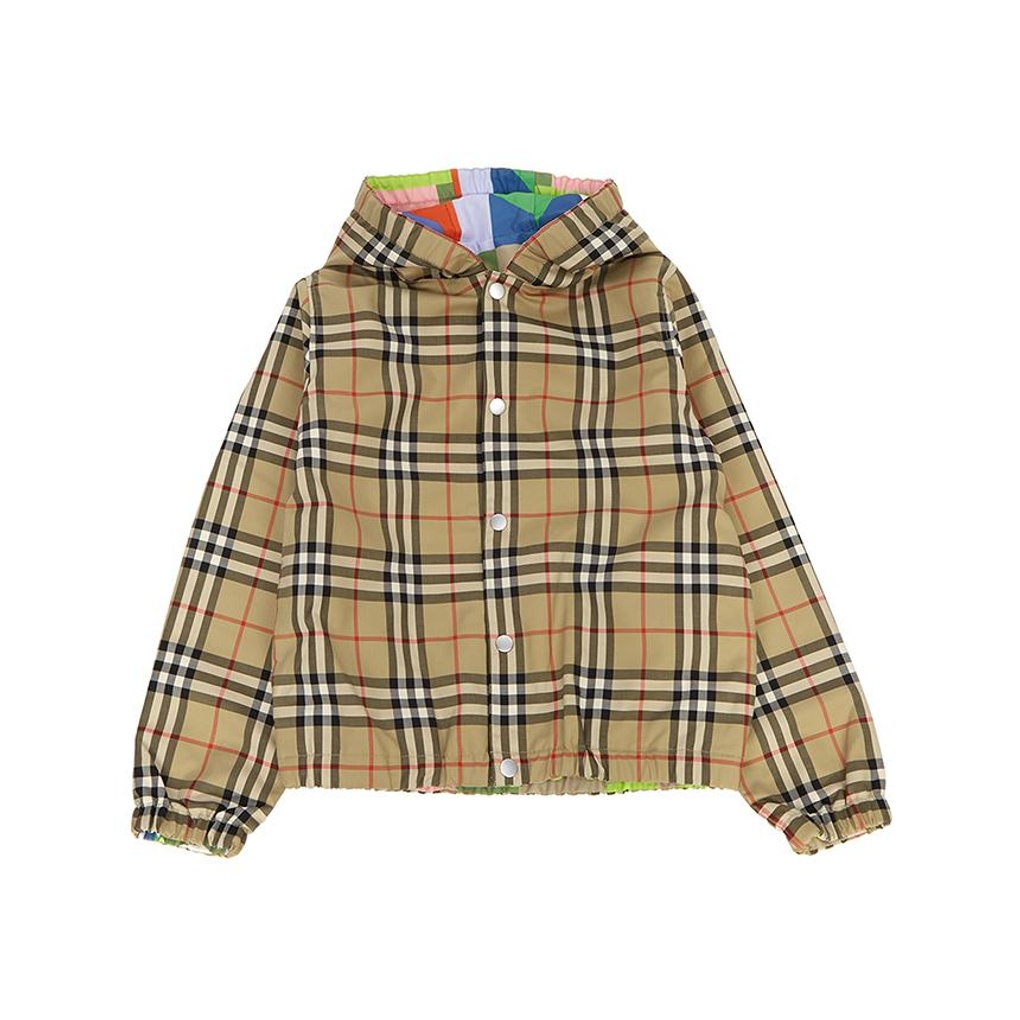 버버리키즈 MACKENZIE CHK 8078184 A7028 양면 점퍼 (성인착용가능)- 이랜드몰