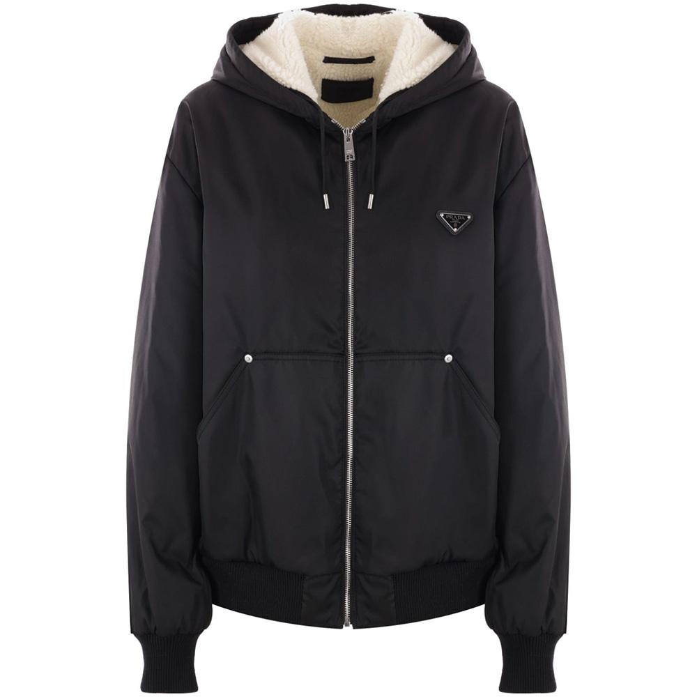(국내배송) 24FW 프라다 남성 리나일론 후드 자켓 SGC585 1WQ8 F0002- 이랜드몰
