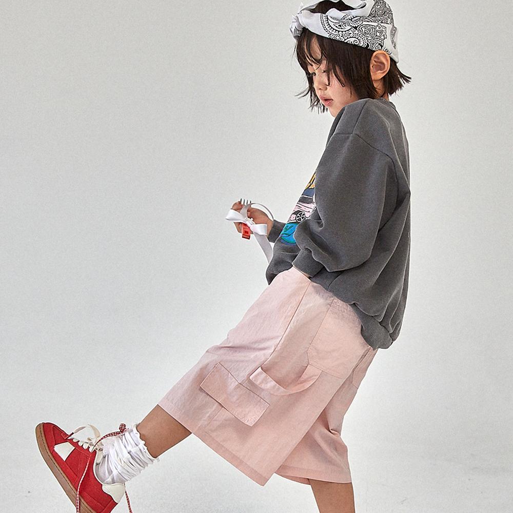 윈드 버뮤다 팬츠_PINK (S-JM)- KIDIKIDI