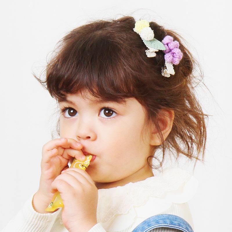 [베이비블리] B20305 꽃폼2SET 헤어핀- KIDIKIDI
