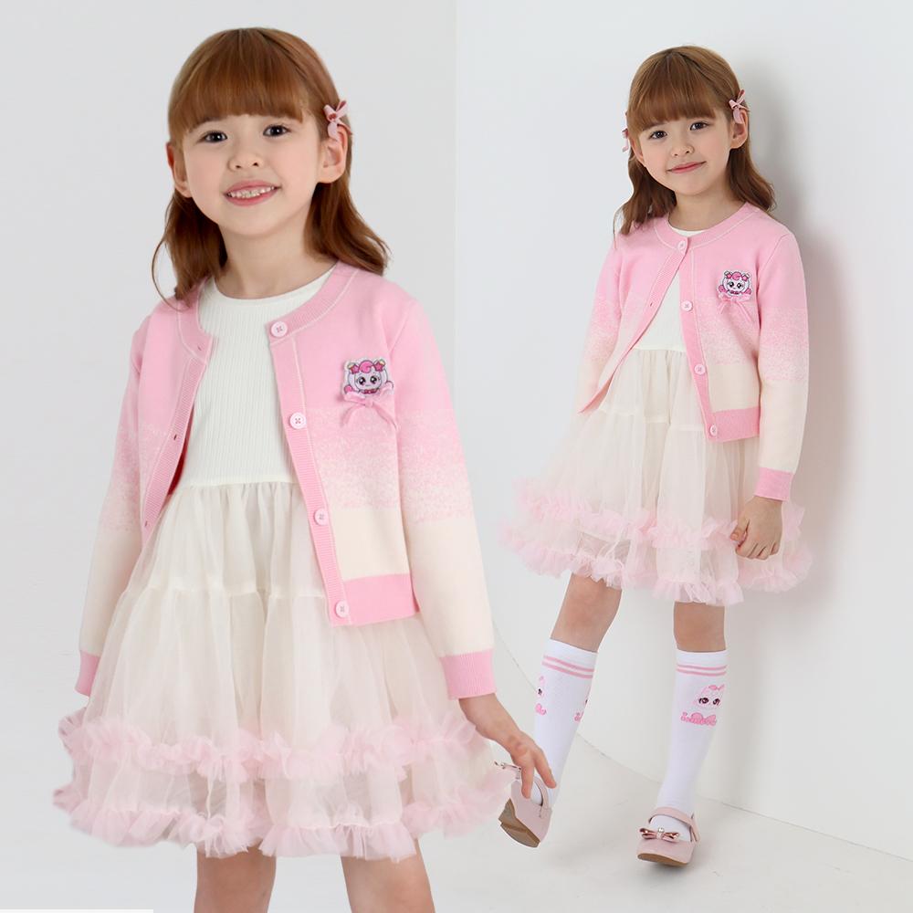 [티엘키즈] 캐치티니핑 여아 퐁당 가디건 원피스 세트 PK_0F16W64818- KIDIKIDI