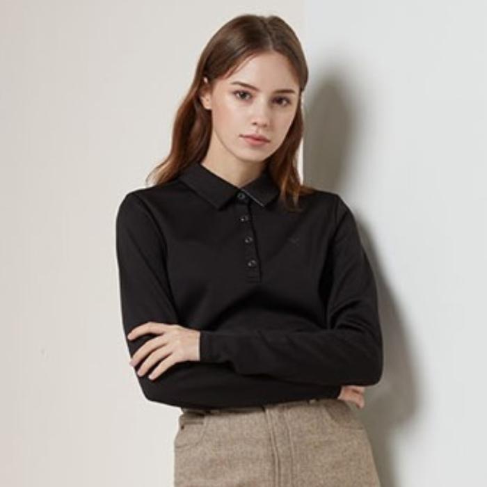 그렉노먼 여성 경량 기모카라티 (블랙)_HWG19-TS401- 이랜드몰