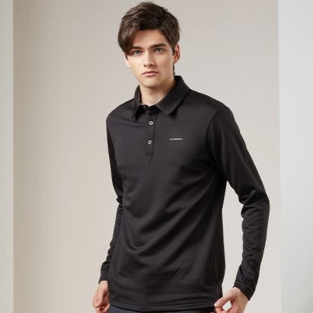 그렉노먼 남성 경량 기모카라티 (블랙)_HMG19-TS401- 이랜드몰