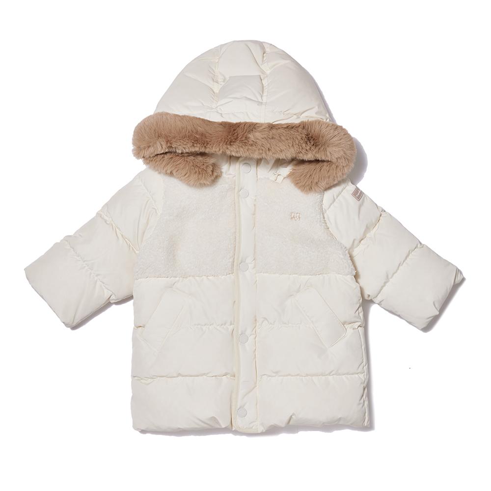 [밍크뮤] RDS퍼매치롱다운점퍼 (33C14-114-10)- KIDIKIDI