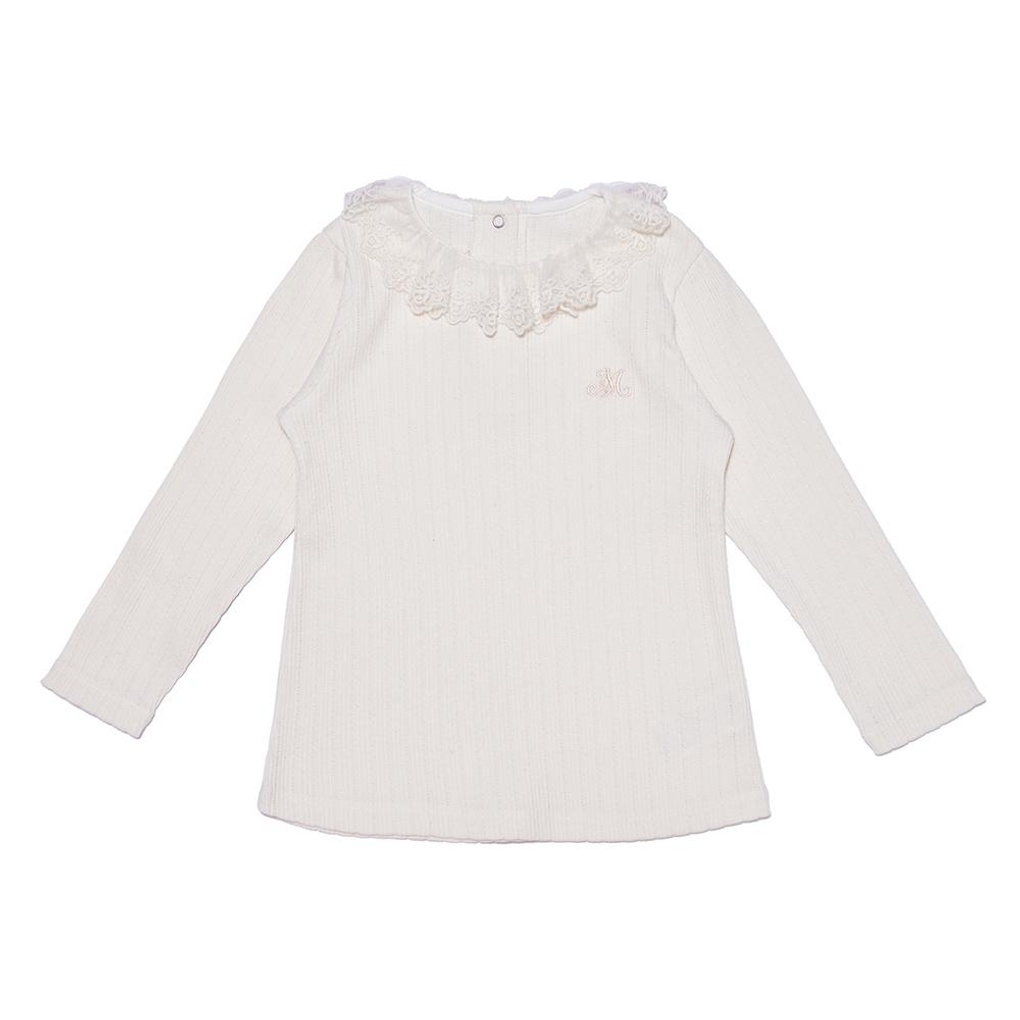 [밍크뮤] 레이스카라티셔츠 (33A15-330-04)- 이랜드몰