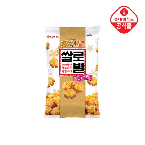 [롯데] 쌀로별 오리지널 78g- 이랜드몰