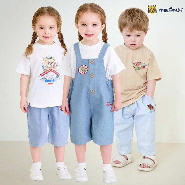 [몰리멜리] [균일특가] 유아 여름신상 팬츠 7종 택1- KIDIKIDI