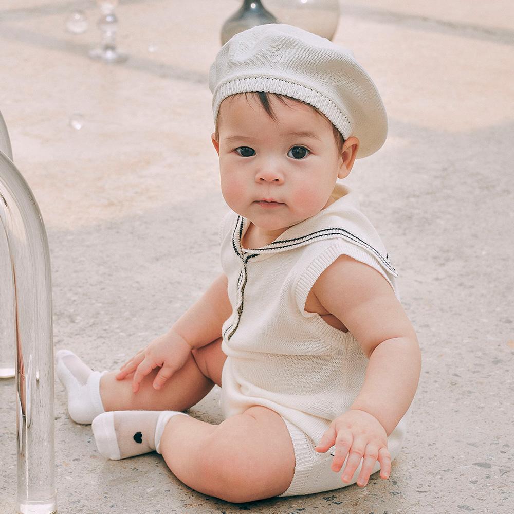 [size 80-100] 노이 니트 아기 슈트- KIDIKIDI