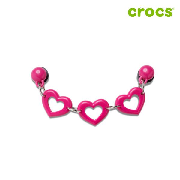 [크록스 정품] 레트로 하트 체인 지비츠 10012977- 이랜드몰