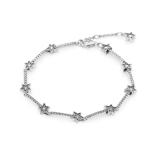 판도라 598498C01 셀레스티얼 스타 밤하늘의 별 실버 팔찌- 이랜드몰
