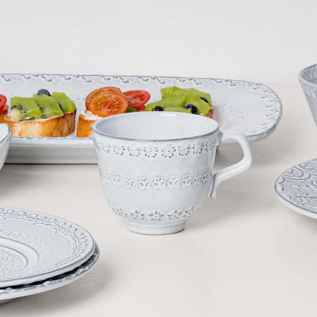 보르달로 핀헤이로 플로라 티컵 370ml 포르투갈 도자기- 이랜드몰