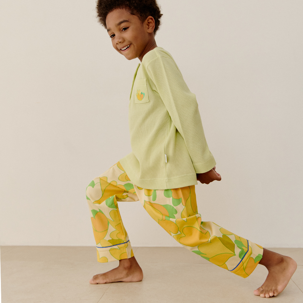 호아따따 유채 파자마 SET- KIDIKIDI