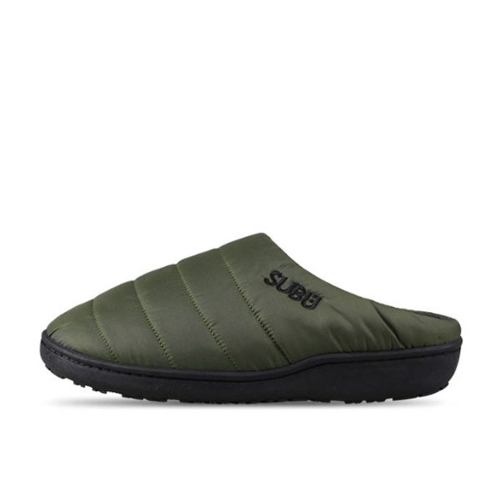 스부 SUBU 퍼마넷 남자 여성 겨울 방한 패딩 슬리퍼 뮬 슬립온 카키 SB-43- 이랜드몰