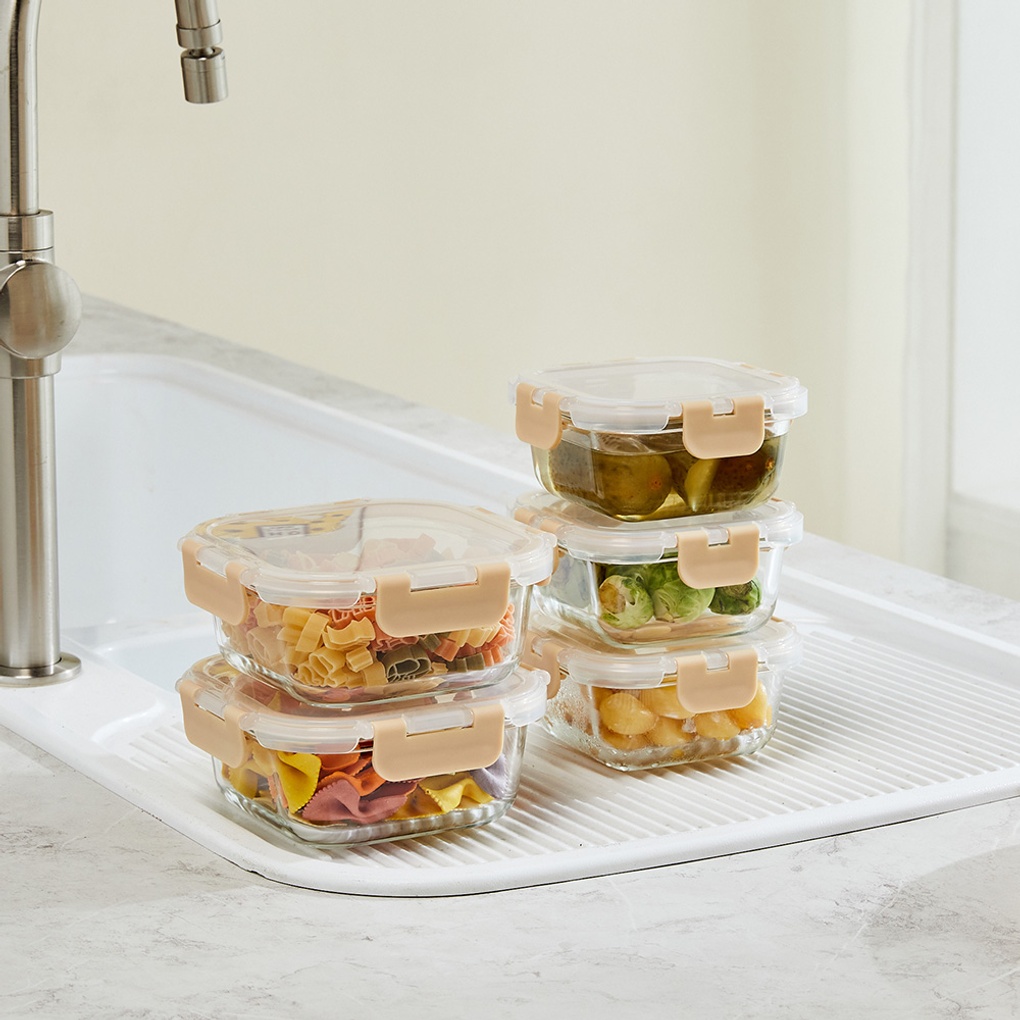 컬러윙 오븐용 밀폐용기 5P세트 320ml,520ml_KC0522023- 모던하우스