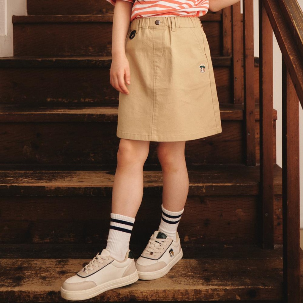 [포인터웍스] 22SS 포인터웍스 우븐 스커트 (ISS33SA51G_BG)- 이랜드몰