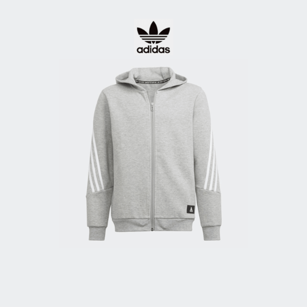 아디다스키즈 NC충장점 퓨처 아이콘 3 스트라이프 삼선 후드자켓 H44344- 이랜드몰