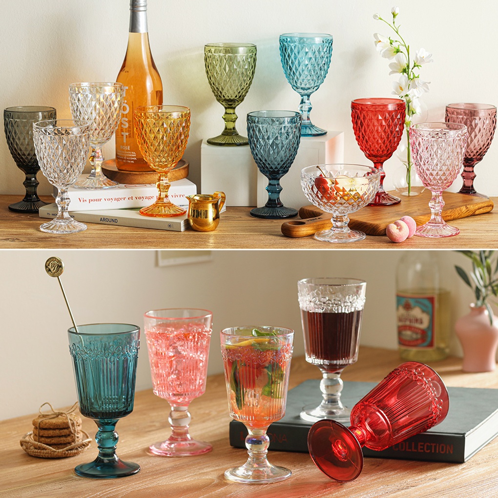 [균일가]몬즈 플라워 보스톤 고블렛잔 1p 300ml 잔 컵 15종 택1- 이랜드몰