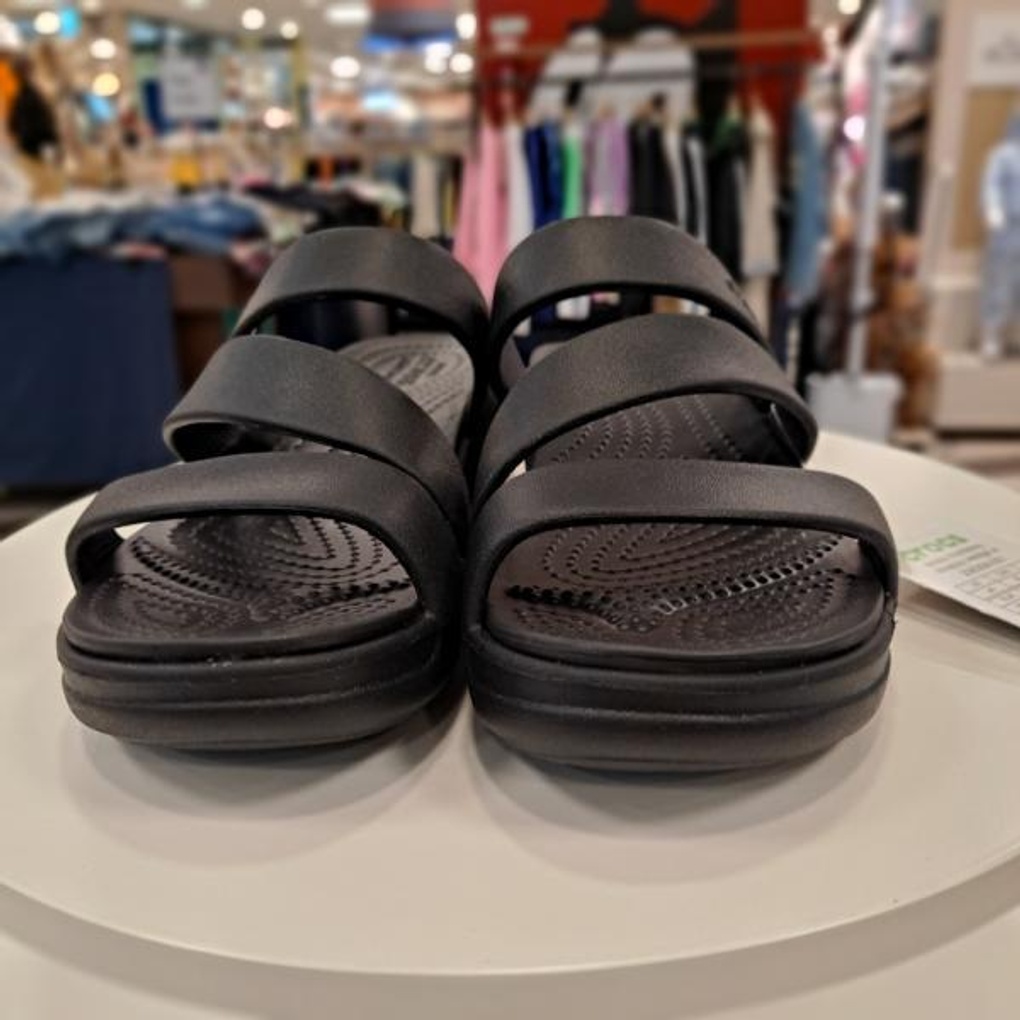 [크록스] 몬테레이 스트래피 웨지 206304-060_NC순천점- 이랜드몰