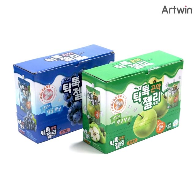 [1300k] 틱톡 곤약 젤리 120g BOX(8개입)- 이랜드몰