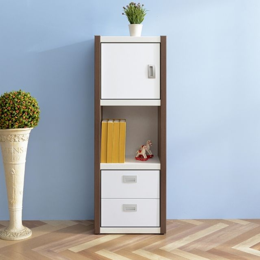 [1300k] 로딘 400 도어 서랍 3단 책장 FOF042- 이랜드몰