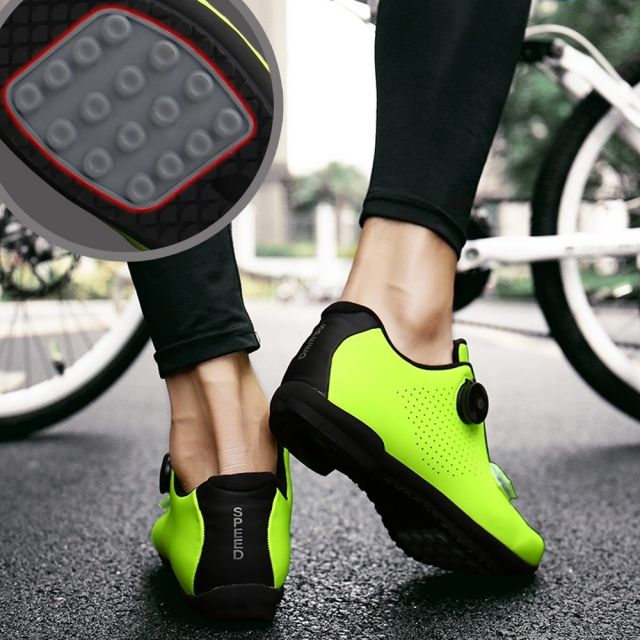 [1300k] Mc.DYNAMICS 클릿없는 평페달 자전거신발형광그린- 이랜드몰