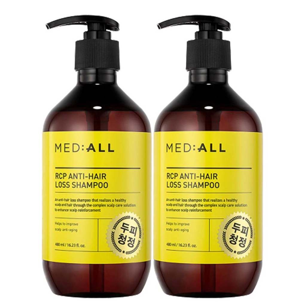 메디올 두피청정 샴푸 탈모방지 비듬 각질케어 샴푸 480ml+480ml 우디향- 이랜드몰