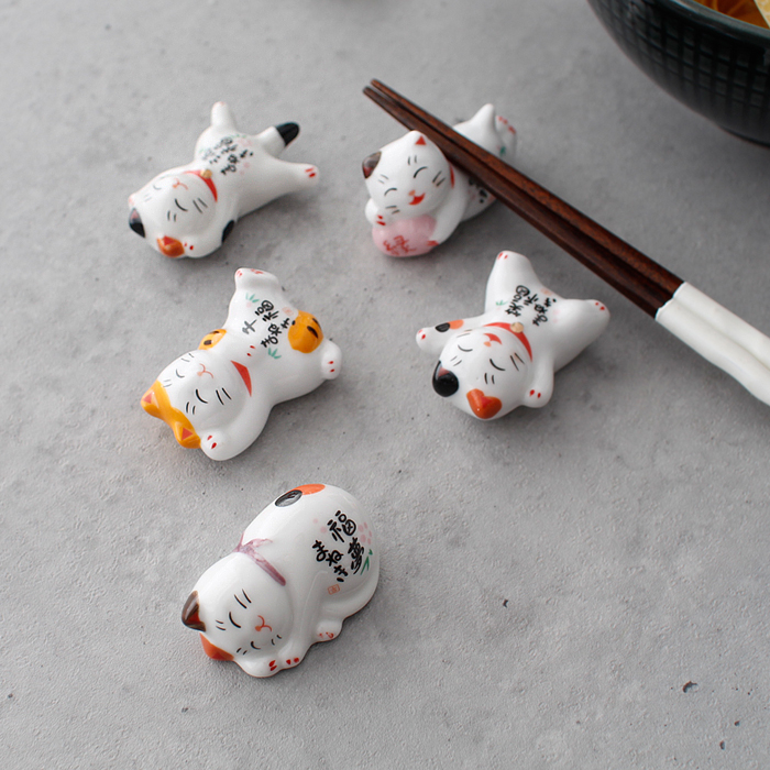 야옹이 젓가락 받침 5Pset - 2type- 이랜드몰