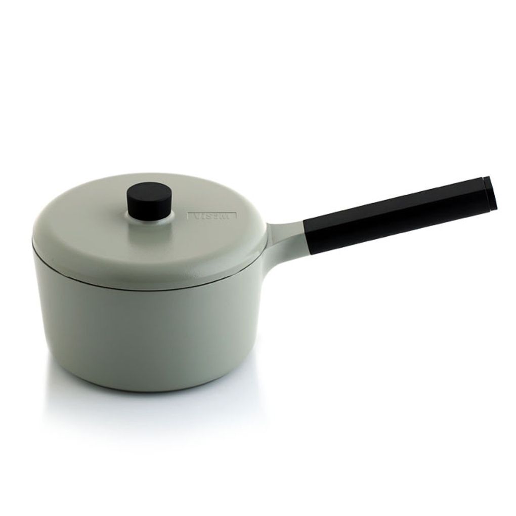 (HOT딜)[QUEENSENS] 퀸센스 오리엔탈 비즘 IH 세라믹 냄비 18cm 편수- 이랜드몰