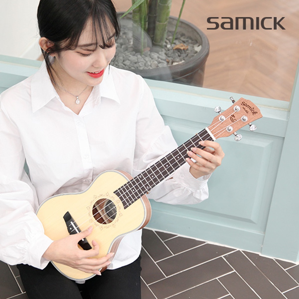 삼익 우쿨렐레 SMU-200 / SMU200 콘서트형 / 마호가니 넥 / 엔드핀 2개장착- 이랜드몰