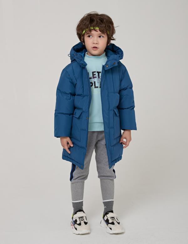 컬리수 에센셜롱다운점퍼C214JMG51P(블루)_NC야탑- 이랜드몰