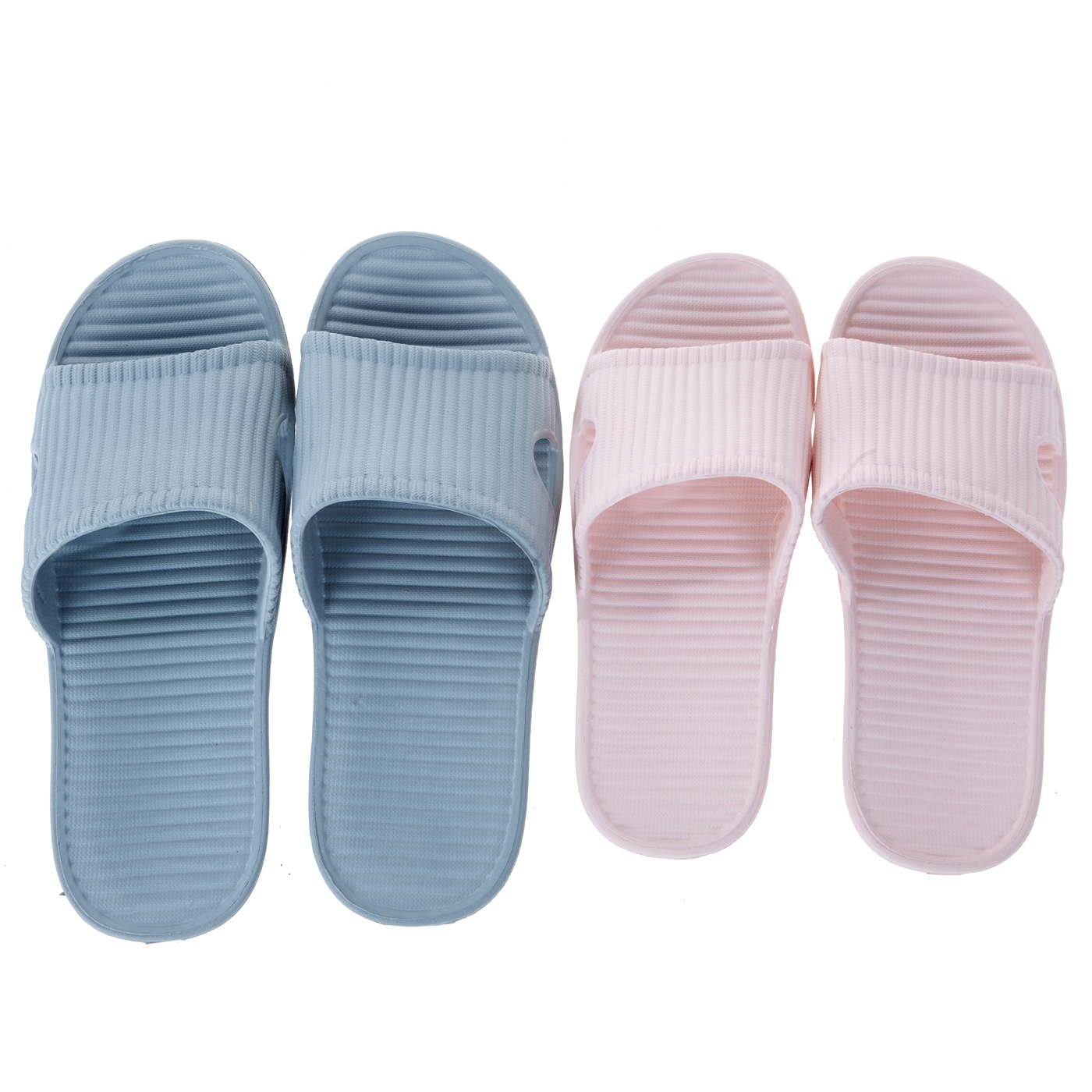 WOW EVA 웨이브 원마일슬리퍼 S+L 핑크그레이- 모던하우스