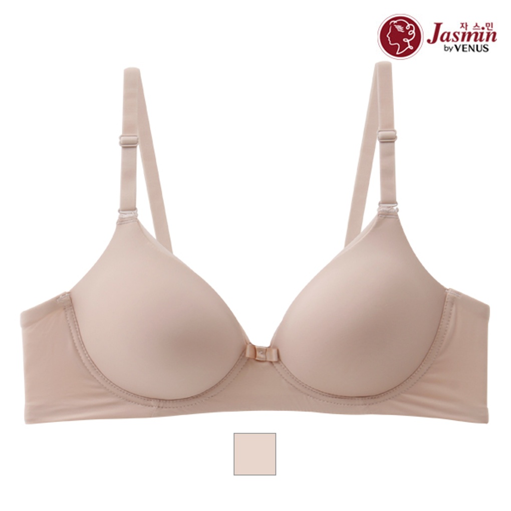 비너스by자스민 JBR1281 베이직 노와이어 풀컵 브라 (연브라운/75A-90B,70C-90C)- 이랜드몰