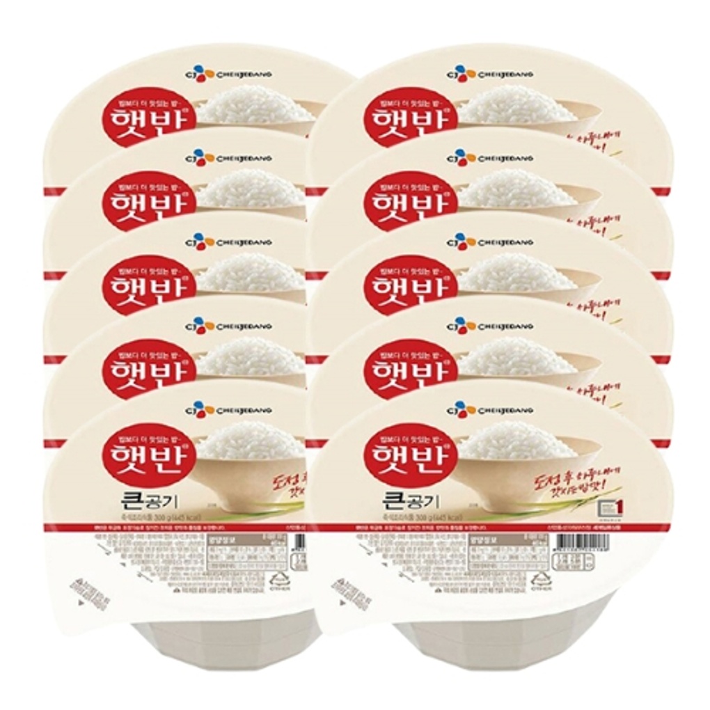 CJ햇반 큰공기 300g×10개- 이랜드몰