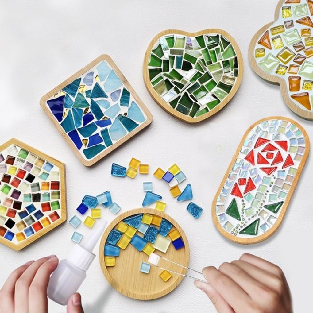 [1300k] DIY 타일 티코스터 만들기 세트 타일공예 (8종 택1)- 이랜드몰