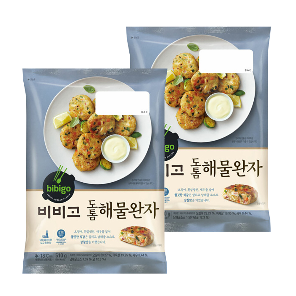 [CJ제일제당] 비비고 도톰해물완자 510g x 2개- 이랜드몰
