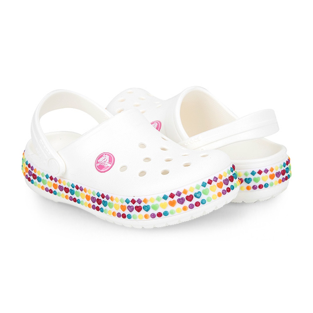 크록스 크록밴드 젬 밴드 클로그 키즈 207605-100- 이랜드몰