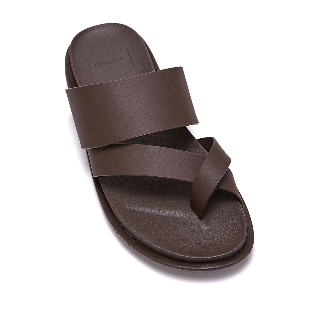 Leather Toe Strap Slide- 이랜드몰