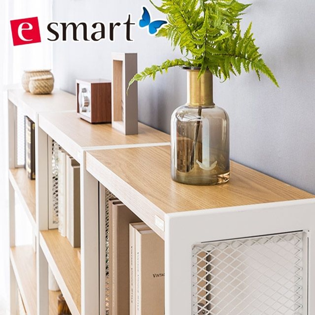 [1300k] 철망 3단800 철제책장겸 장식장- 이랜드몰