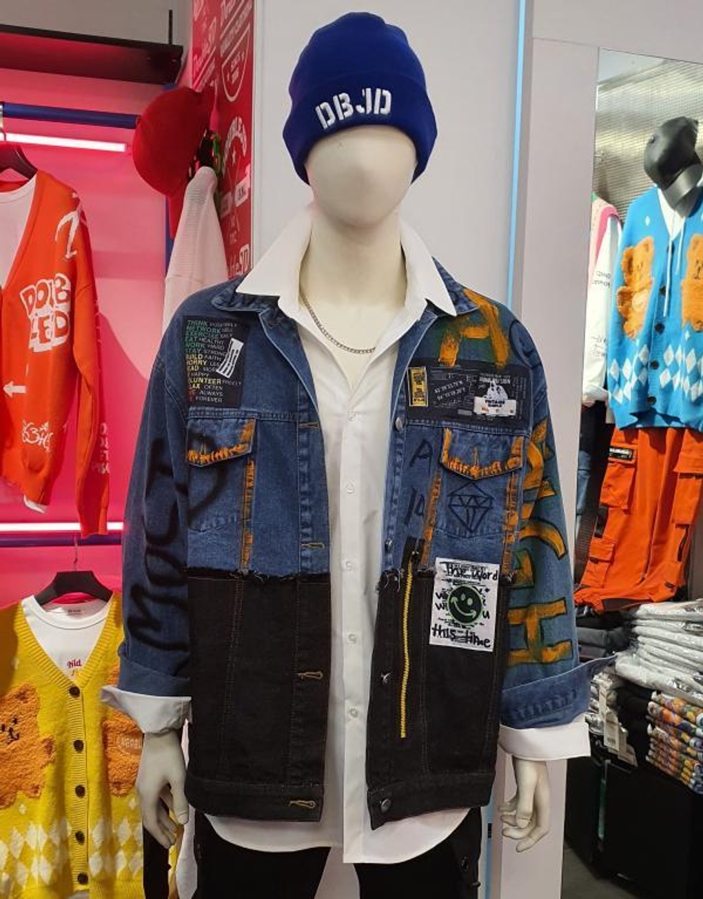 남여공용 DBJD 패치청자켓(JDZZ61903)- 이랜드몰