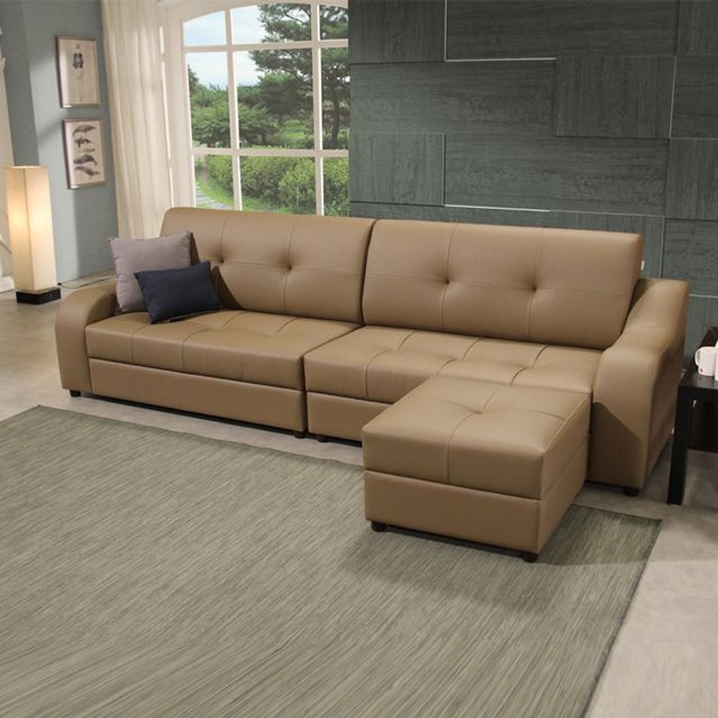 [1300k] 제이드 CL라텍스 4인용소파 스툴 JD04- 이랜드몰