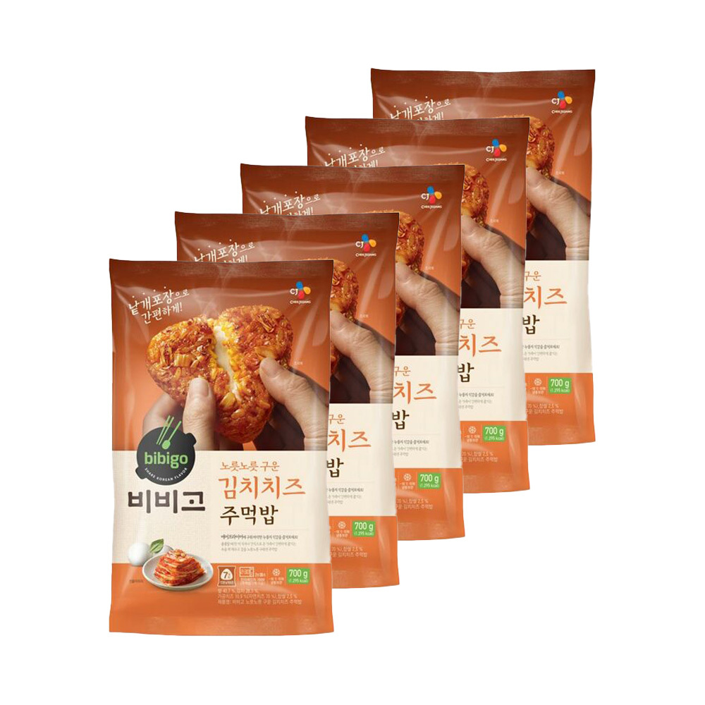 [CJ제일제당] 비비고 김치치즈 주먹밥 700g x 5개- 이랜드몰