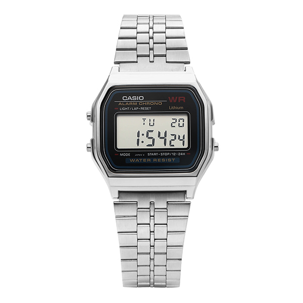 카시오 CASIO A159W-N1DF (A159W-N1) 디지털 공용 메탈시계 32X27mm- 이랜드몰