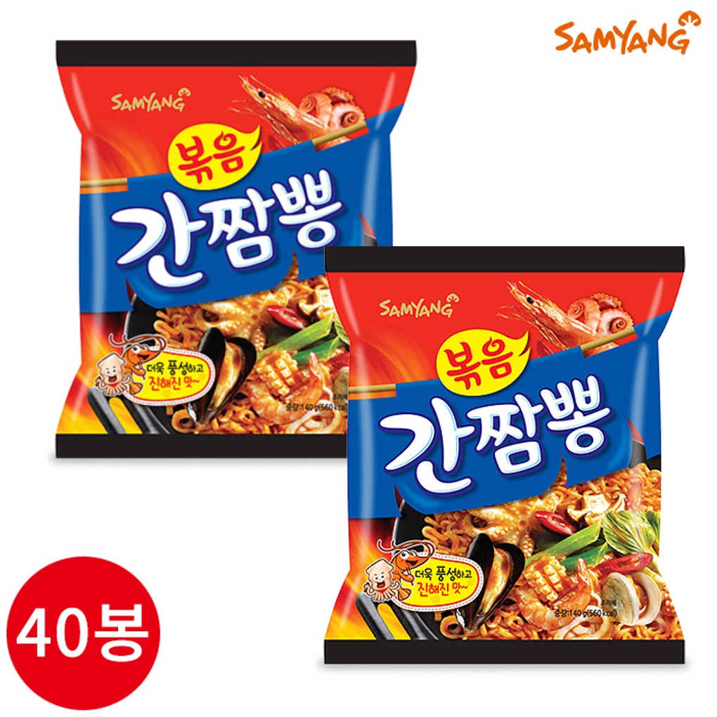 삼양 볶음 간짬뽕 140g x 40봉- 이랜드몰