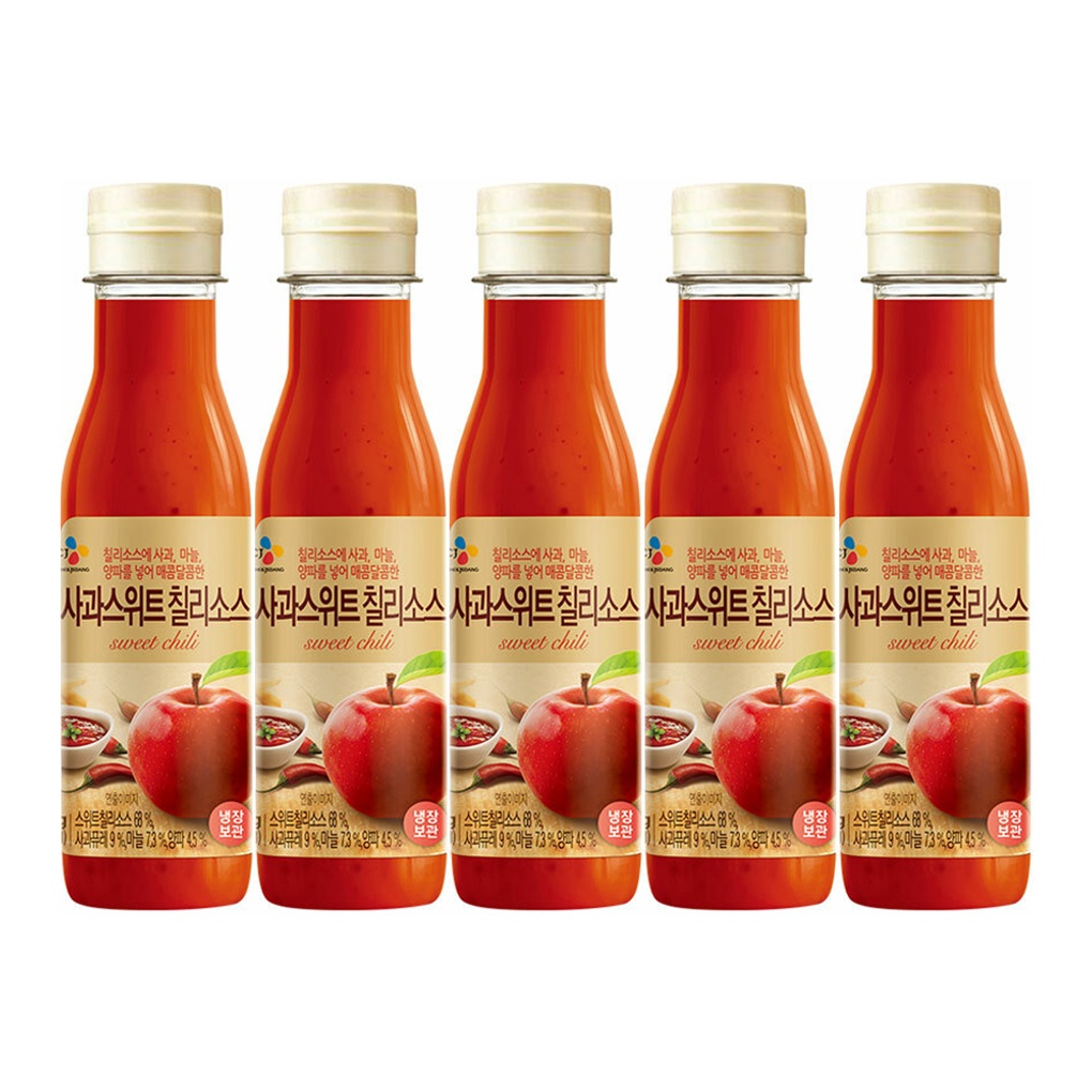 [CJ제일제당] 사과스위트칠리 소스 270g x 5개- 이랜드몰