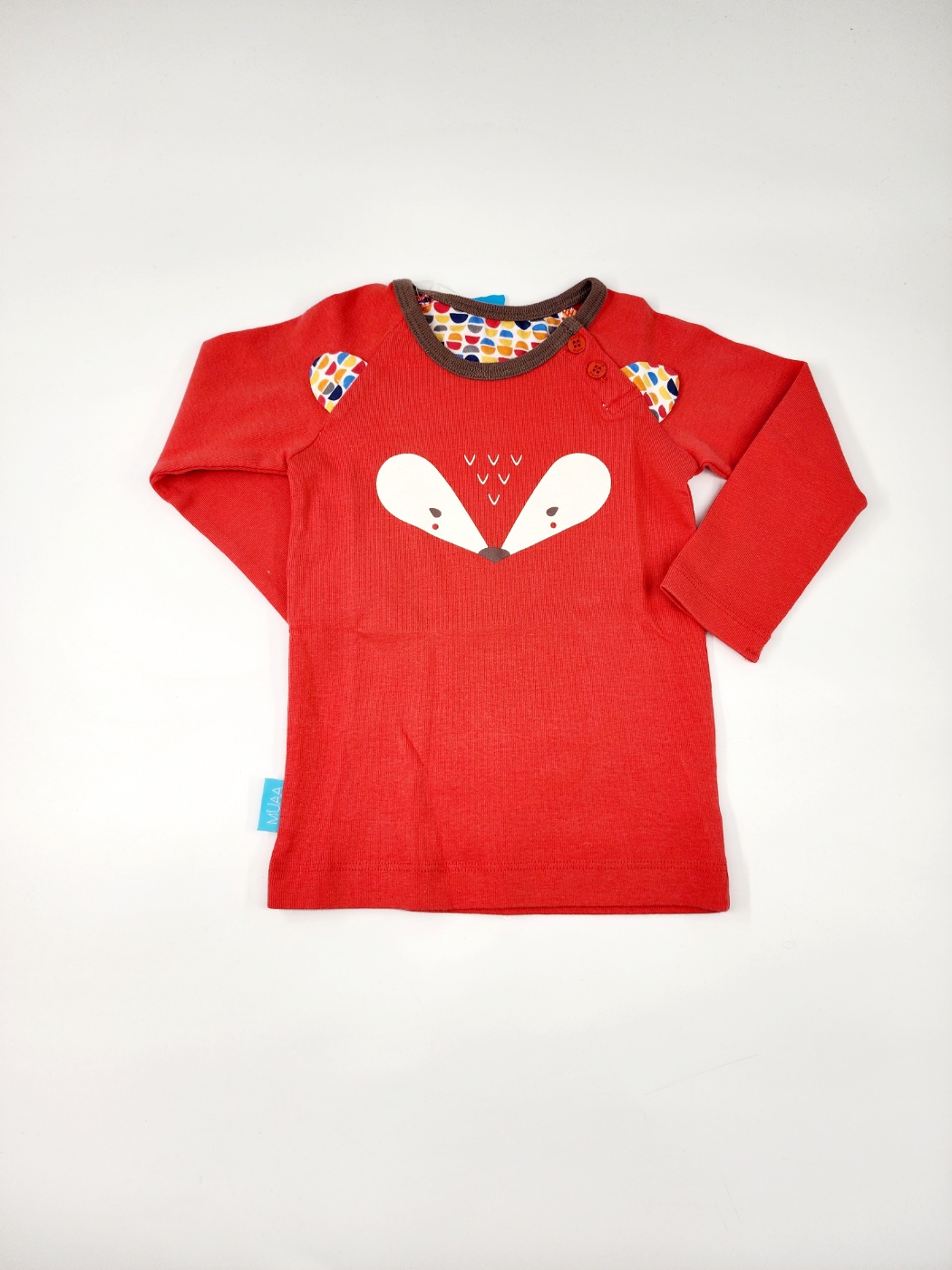 뮤아)UL빨간여우뮤아슬림상의- KIDIKIDI