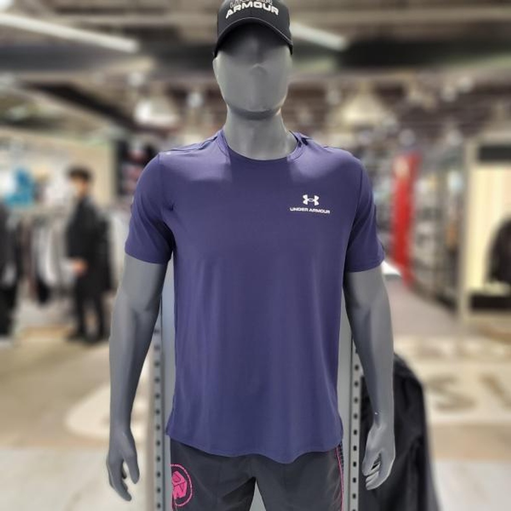 언더아머 남성 UA RUSH 에너지 반팔 티셔츠 1366138-410_강남점- 이랜드몰